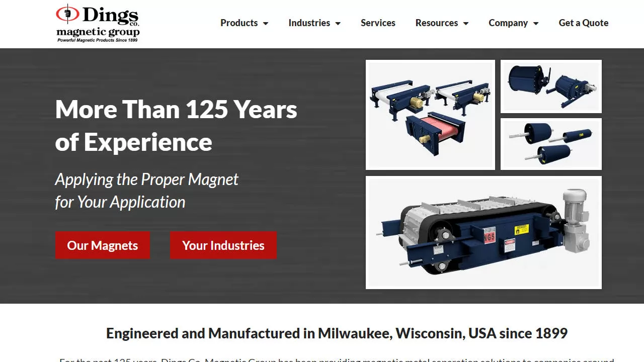 Top 10 Magnetic Separator Companies in the World 2025 - MAG SPRING